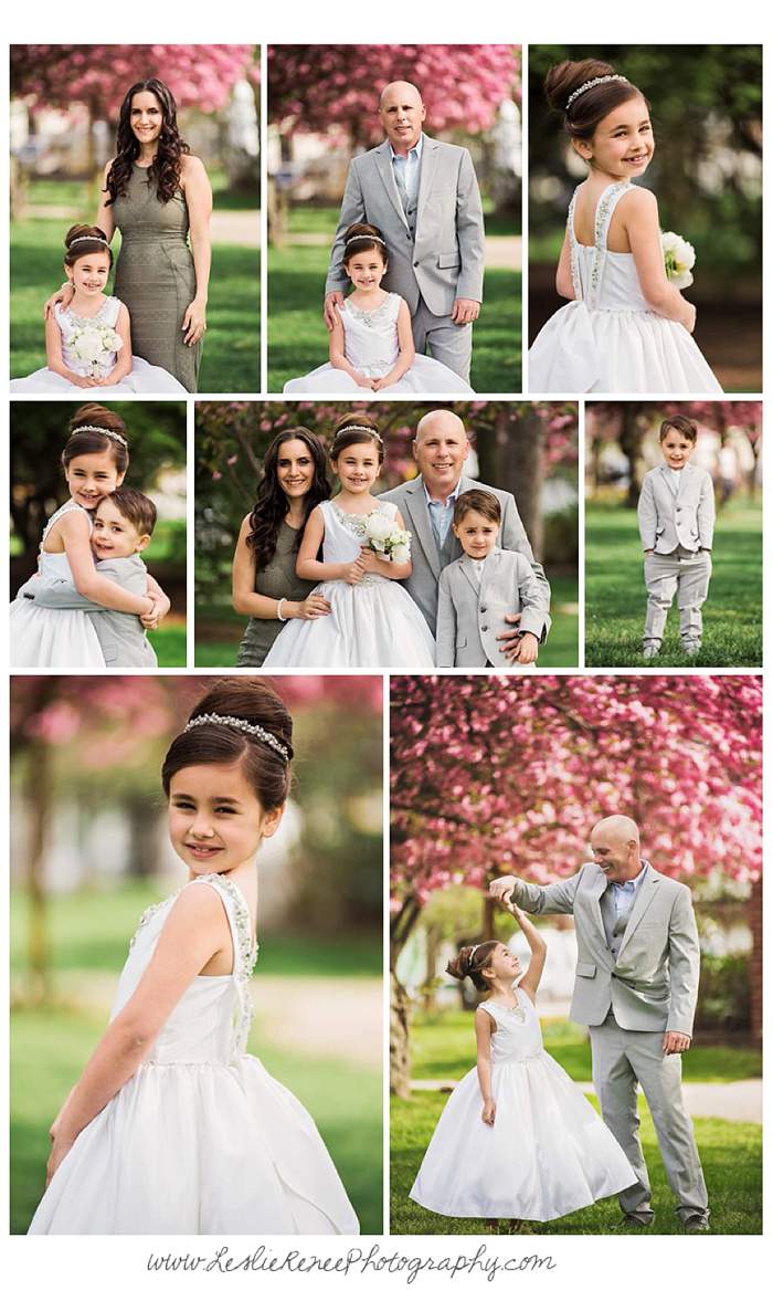 Family Communion Portraits in Oceanside - Leslie Levine Photography