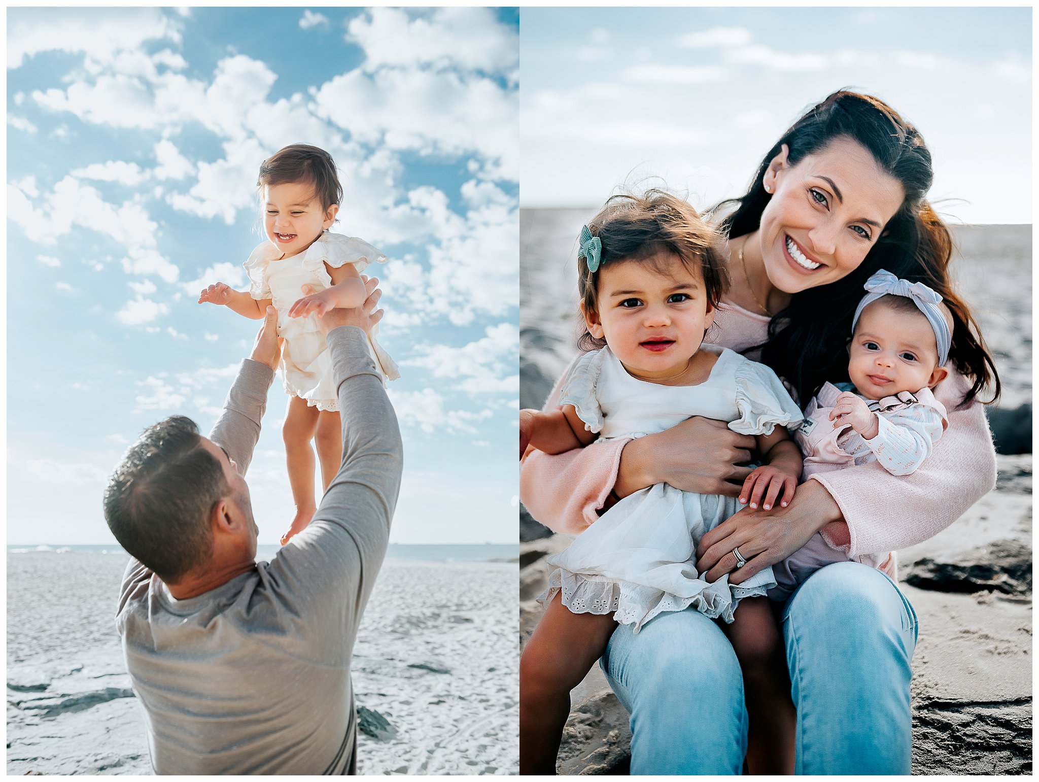 Morning Family Photos | Long Beach - Leslie Levine Photography