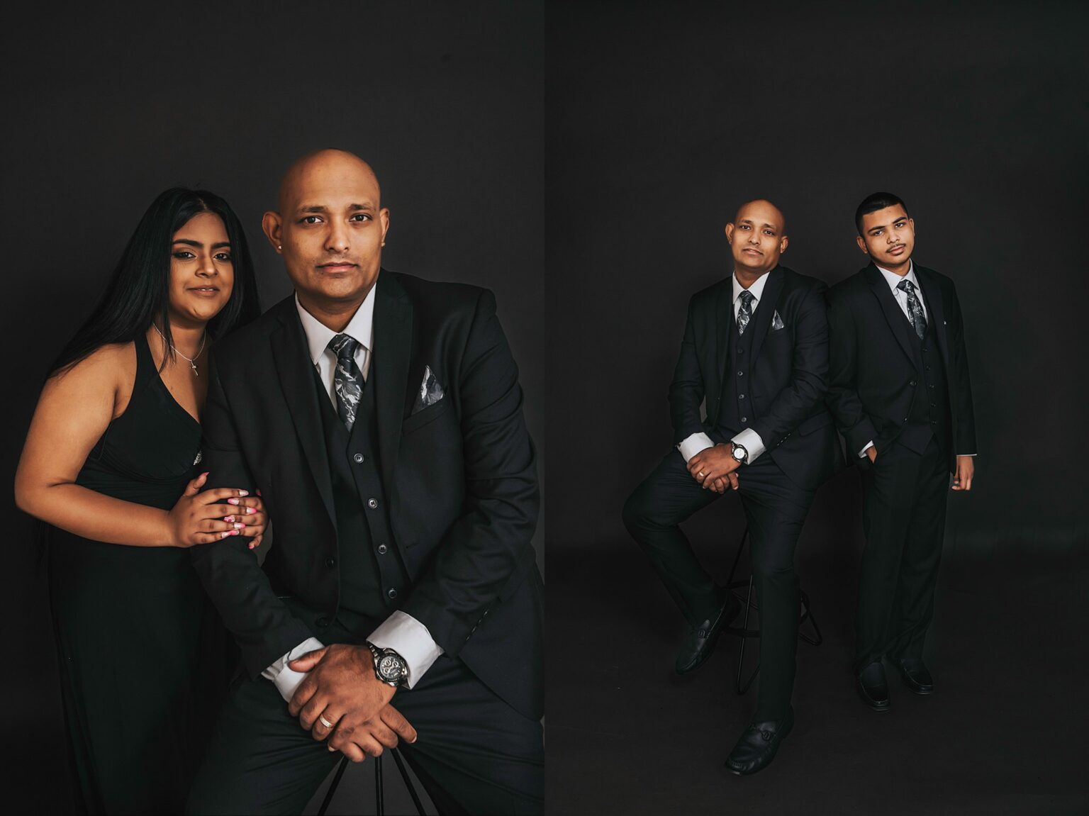 Formal Studio Portraits - Leslie Levine Photography